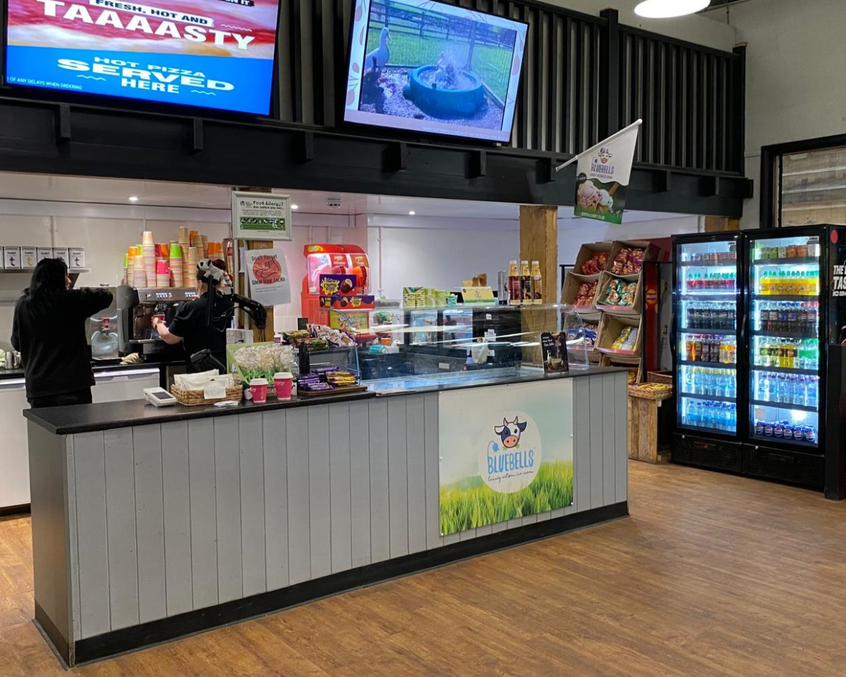 Food & Drink from Antlers Bistro or the Laughing Donkey Cafe